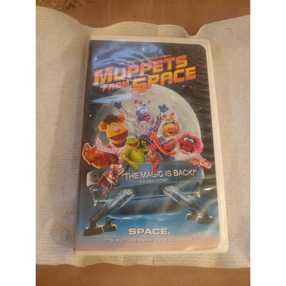 Source Unknown | Media | Muppets From Space Vhs 999 Hard Clam Shell ...